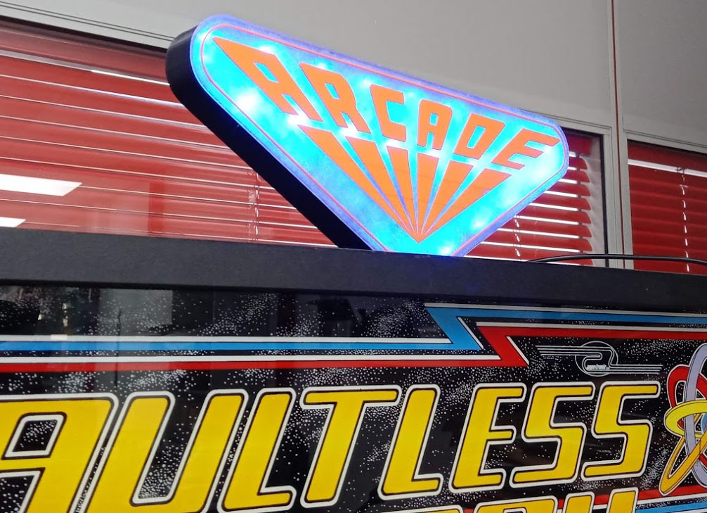 STL file arcade sign stranger things・3D print model to download・Cults