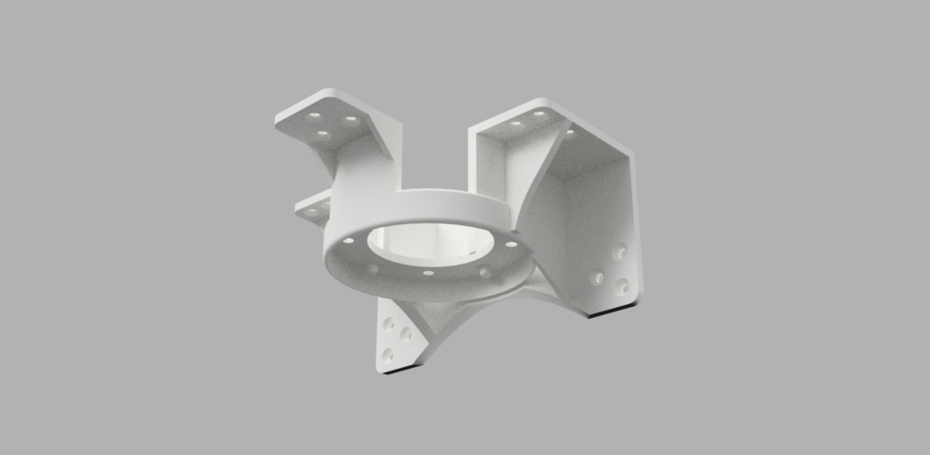 Free 3d File Ydm 30t 4a Induction Engine Mount Support Fixation
