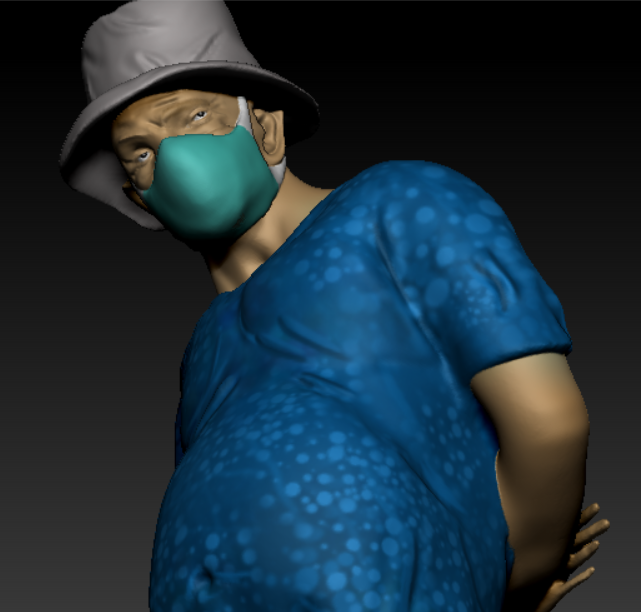 STL file Umarell work in progress・3D printing idea to download・Cults