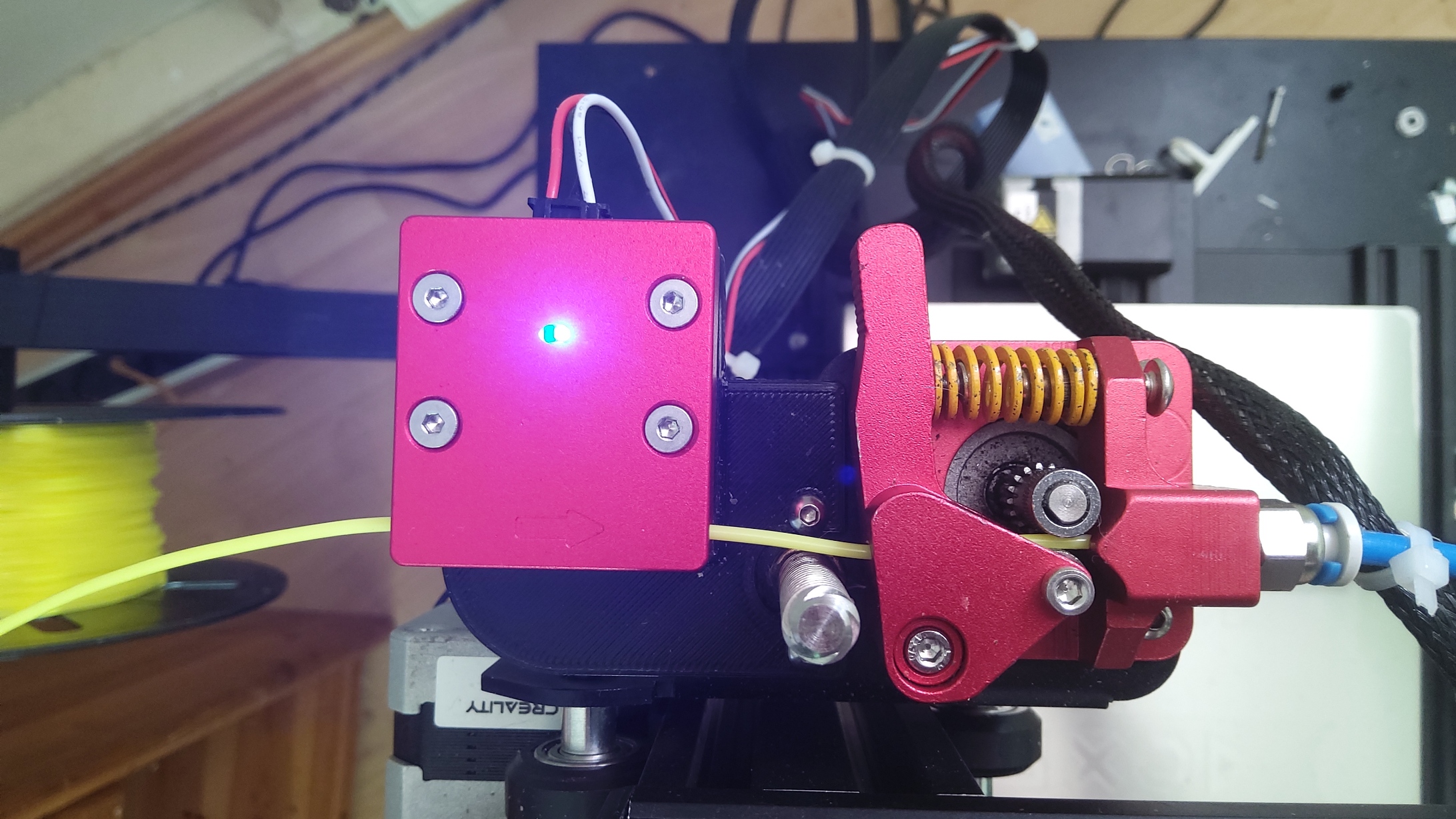 Free STL file Holder for Creality Filament Sensor Ender 3 V2・3D printer ...