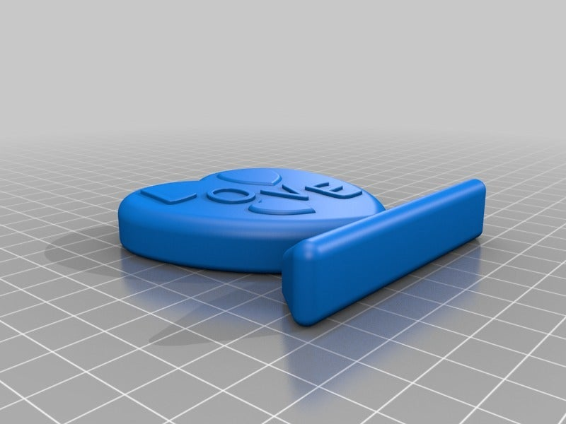 Free STL file love heart・3D print design to download・Cults