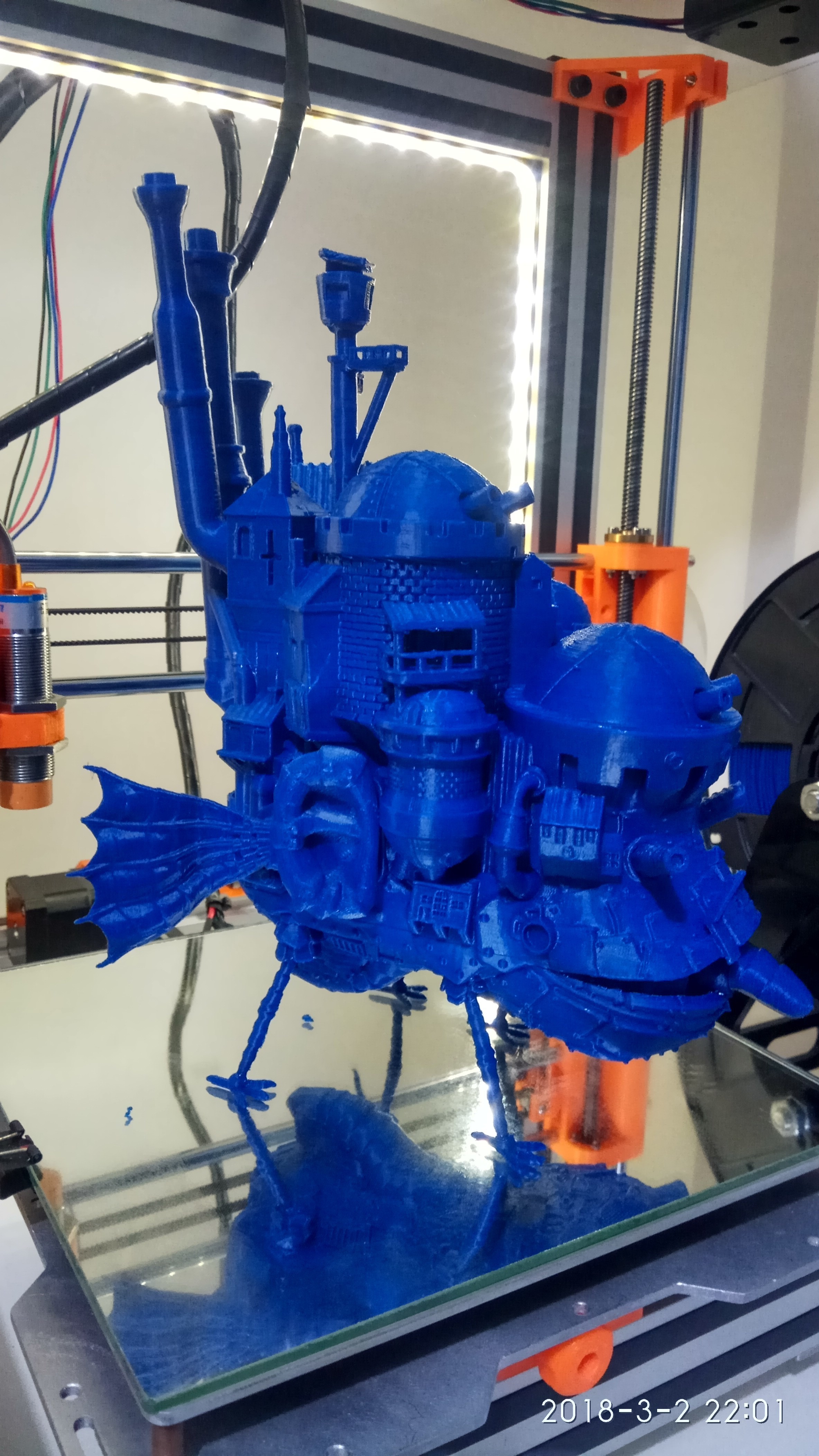 3D printed Howl's Moving Castle • made with Anet A8・Cults