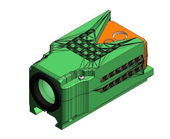 STL file Runcam 2 case rail picatinny airsoft・Model to download and 3D ...