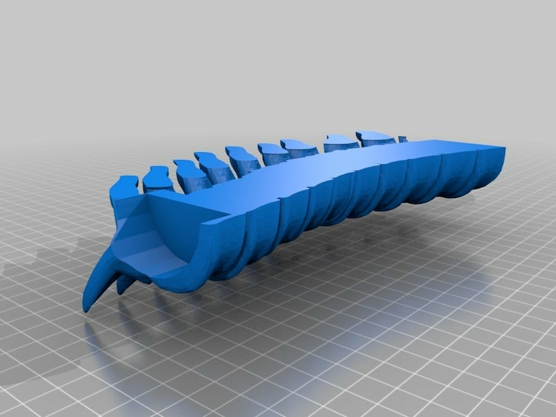 Free STL file Spine Candle Holder w/ Base・3D printing model to download ...