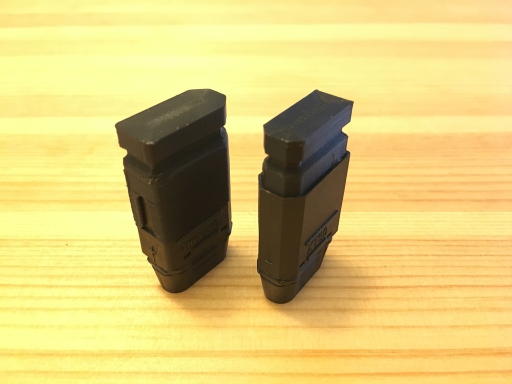 Free 3D file XT90 Perfect fit caps (F+M)・Model to download and 3D print ...