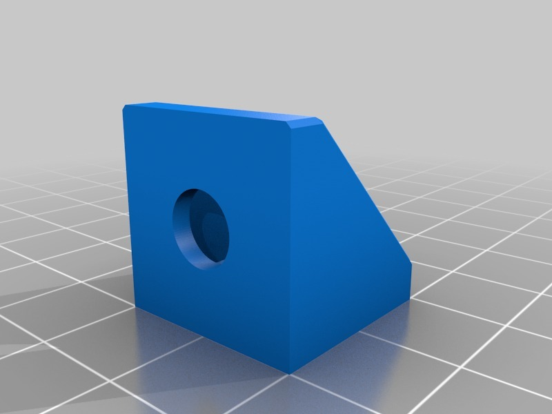 Free 3D file Internal Corner Brace - Single Slot Variant 🔧・3D printing ...