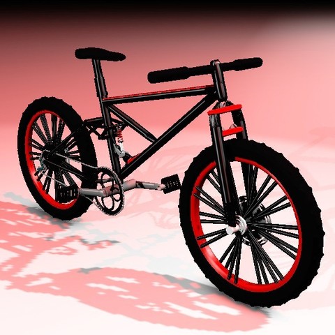 Download free 3D printer files Mountain bike *MAYA**(MB)* ・ Cults