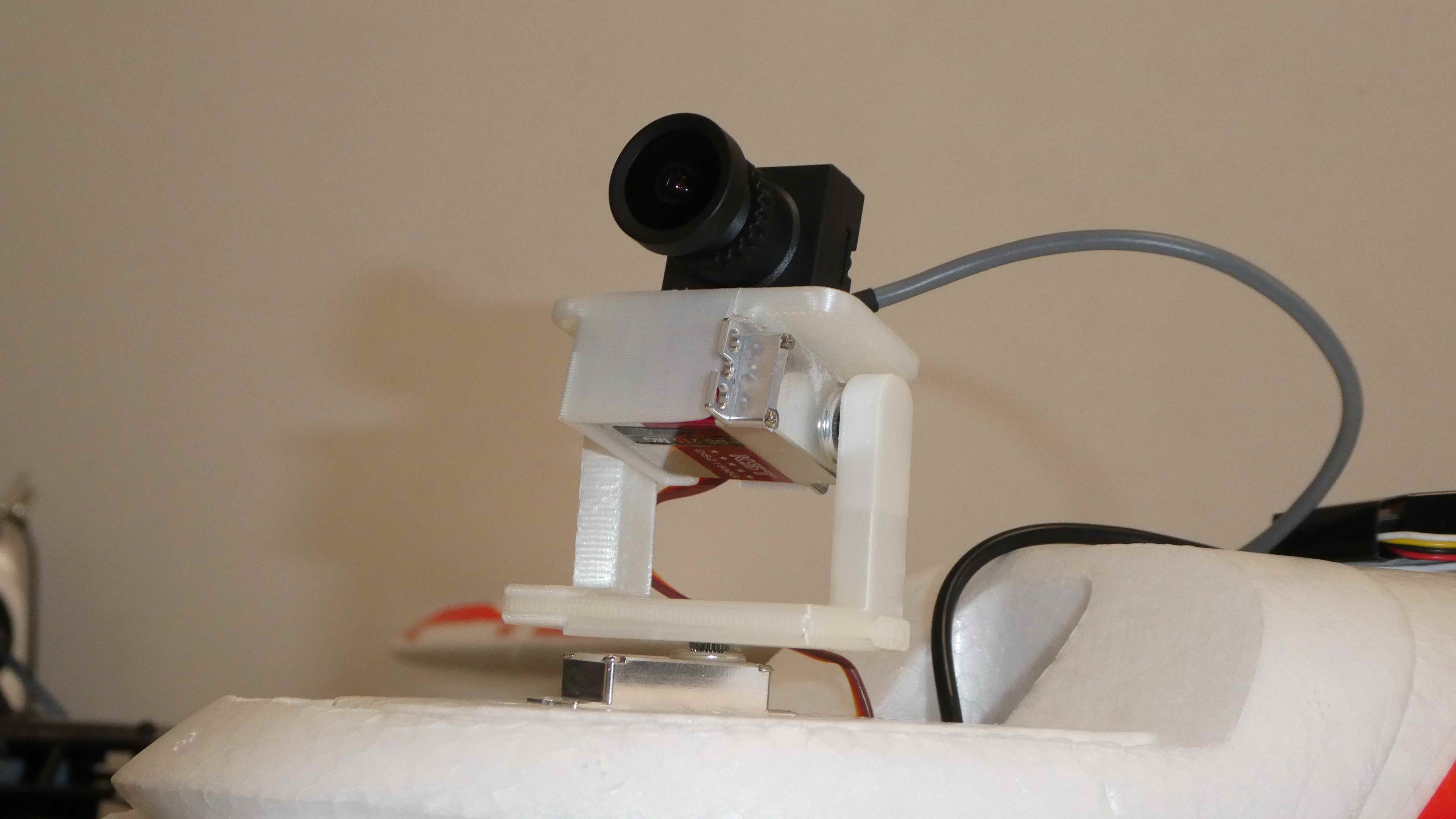 STL file FPV Pan Tilt Mount for FPV and HD Cameras・3D printing model to ...