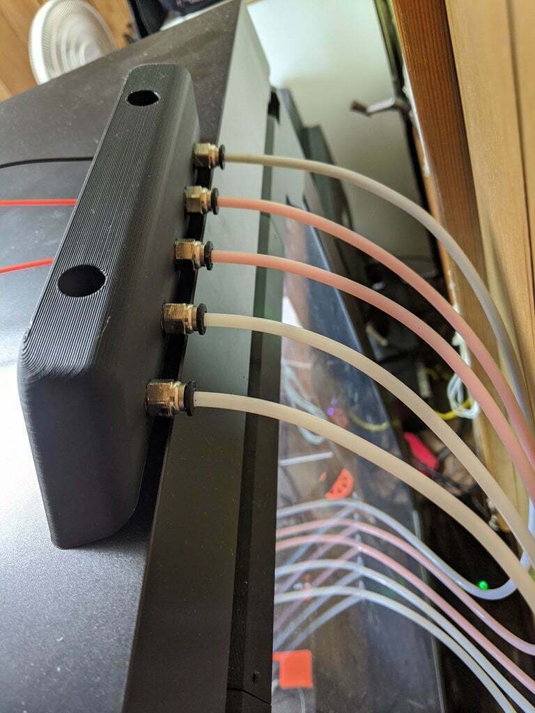 Free STL file Lack Enclosure MMU 2 PTFE Hub・3D print design to download ...