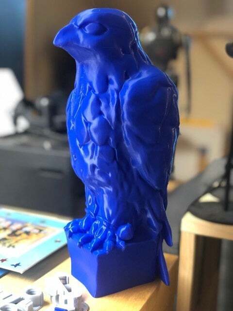 Free STL file Maltese Falcon Re-mixed 🗿・3D printer design to download・Cults