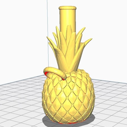 Download STL file pineapple nozzle • Model to 3D print ・ Cults