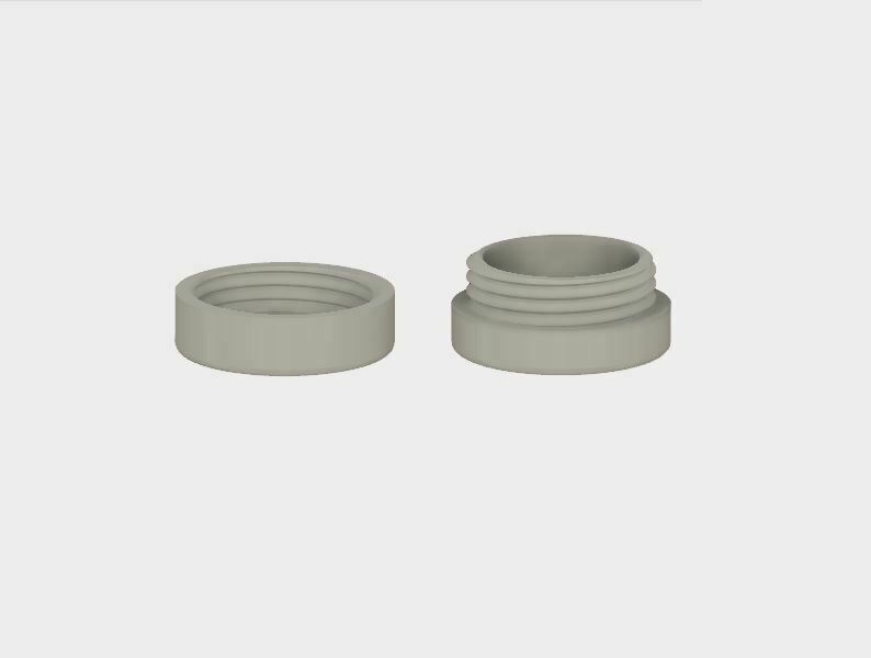 Free STL file Screw Together Container・3D printable model to download・Cults