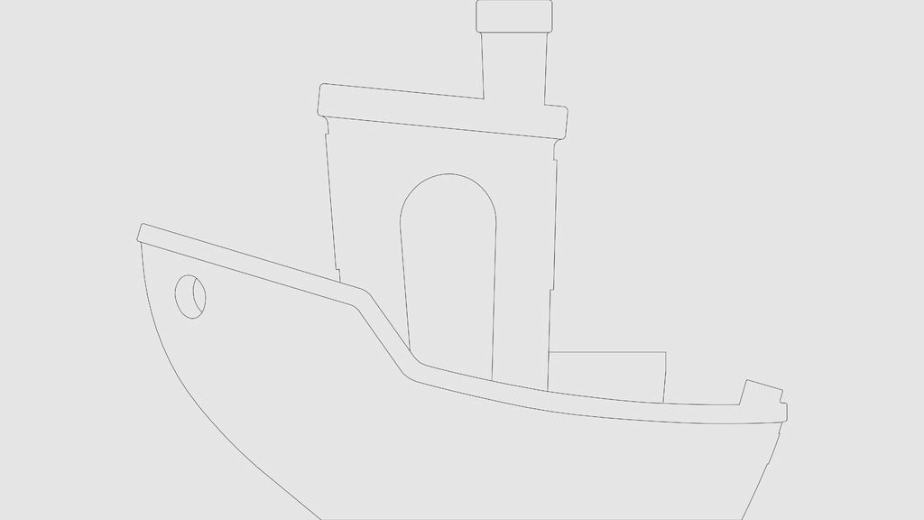 Free STL file 2D Benchy・3D printer model to download・Cults