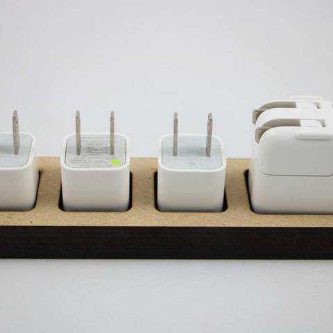 Download free STL file Apple Charger Dock (Laser Cut) ・ Cults