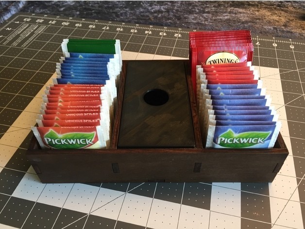 Free STL file Tea Bag Container 🫖・3D printer model to download・Cults