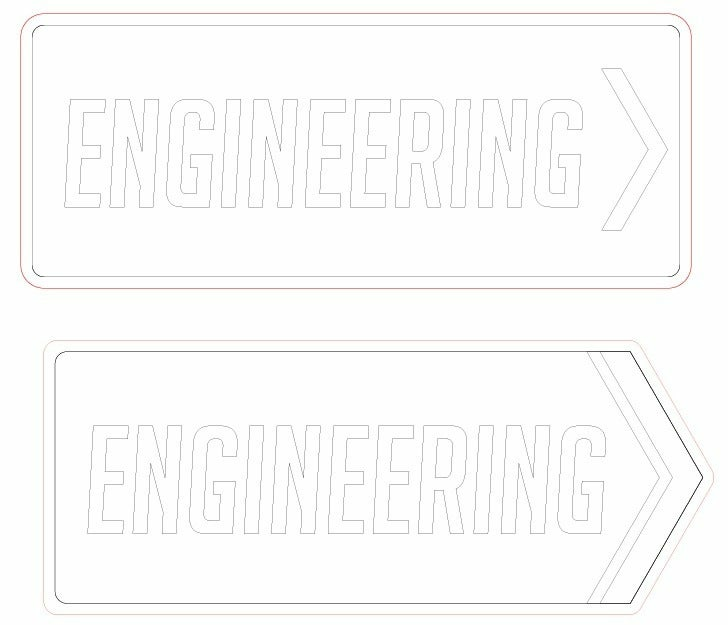 Free DXF file Laser Cut Engineering Sign・3D printer model to download・Cults