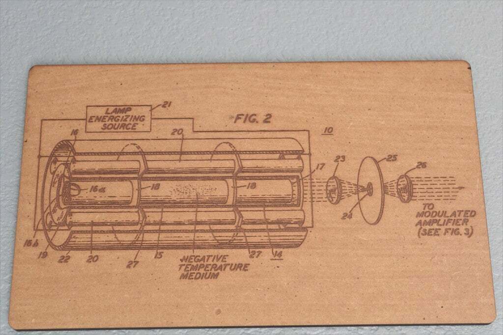 Free DXF file Laser Patent Plaque 🏠・3D printer model to download・Cults