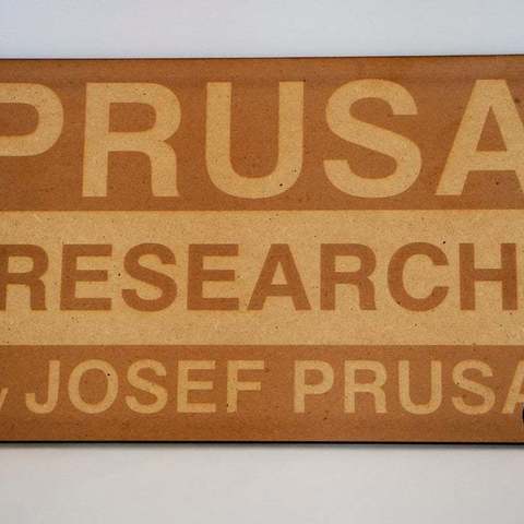 Download free 3D printer designs Prusa Research Logo ・ Cults