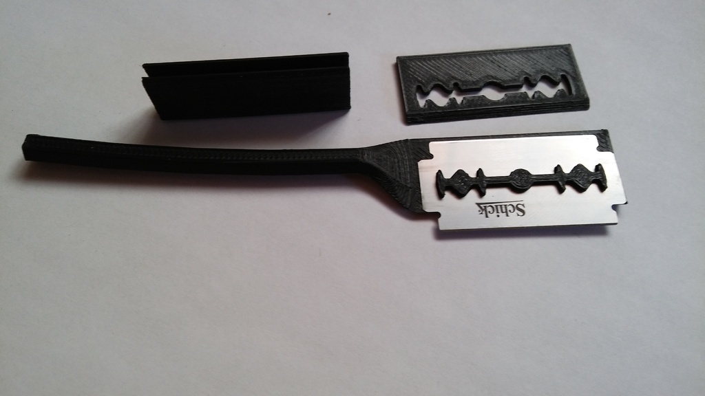 Free 3D file Double side razor handle 🪒・3D printing design to download ...