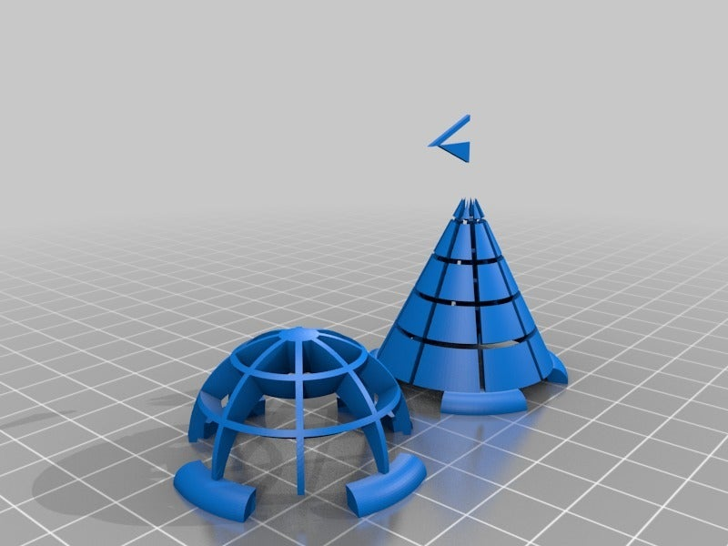 Download free STL file Lighthouse-Buoy, Dual extruder Test • 3D printer ...