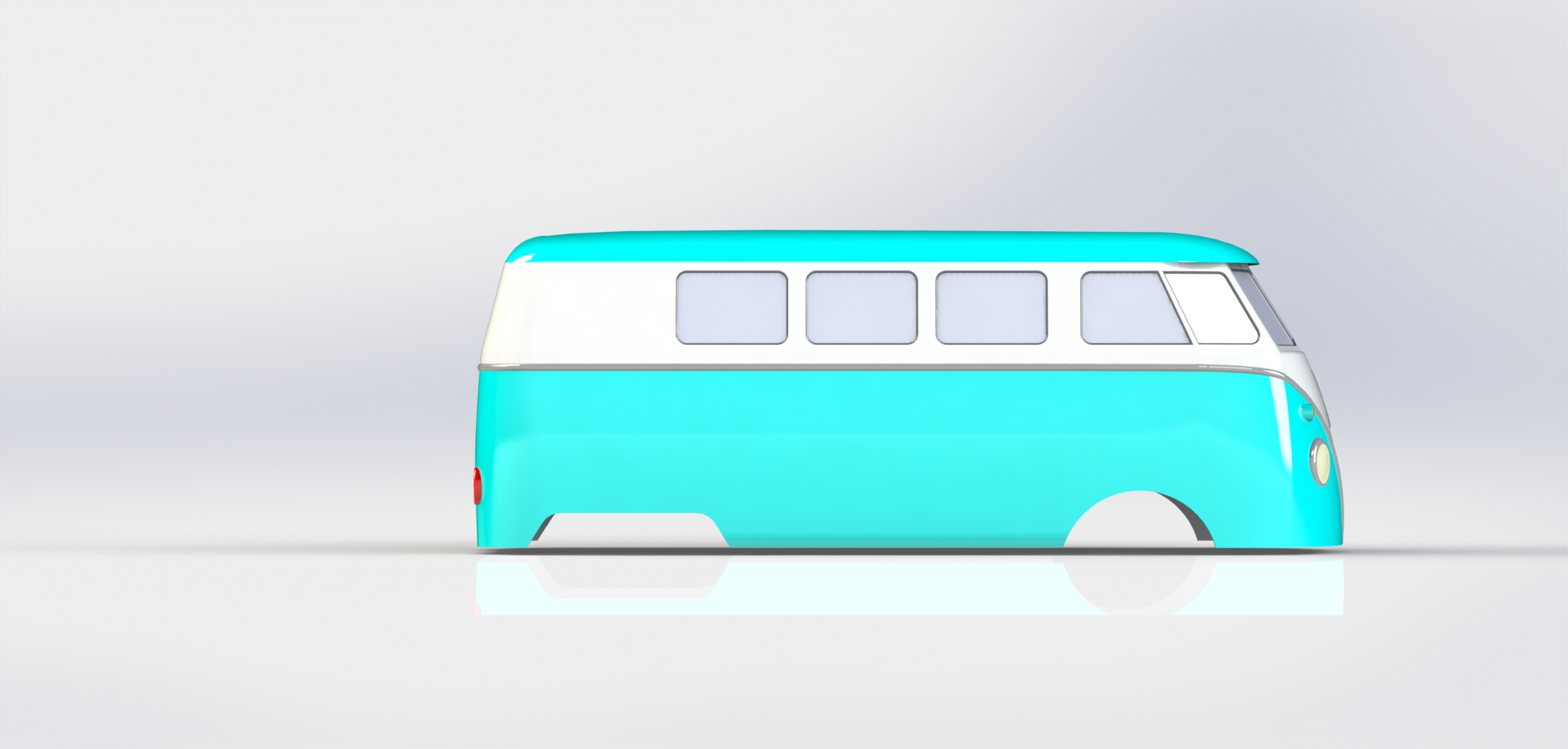 STL file VW Combi Split・3D printer model to download・Cults