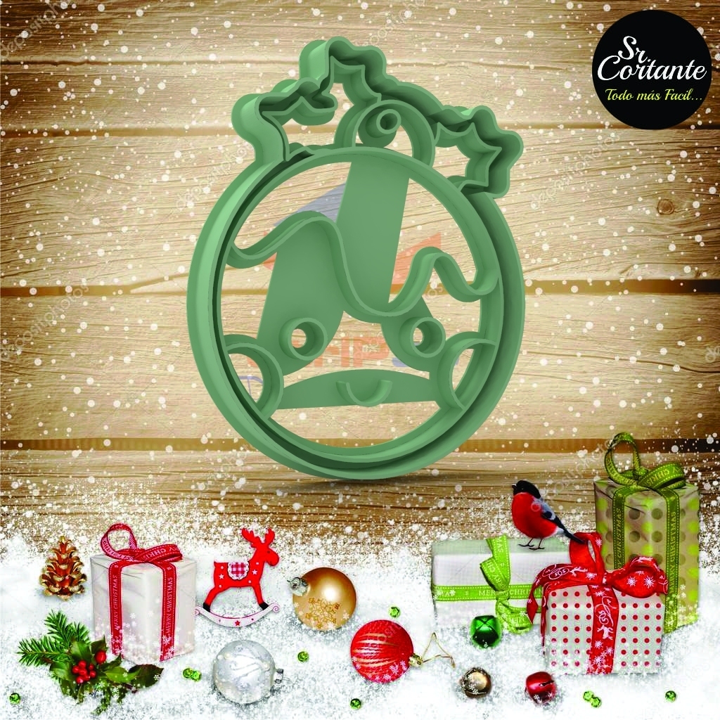 STL file CUTTER OF COOKIES MERRY CHRISTMAS・3D printing design to ...