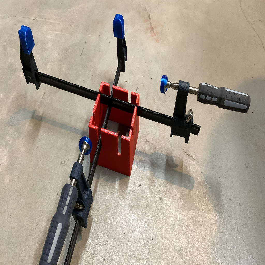 Free STL file Parallel / Bar Clamp Stand・3D printing template to ...