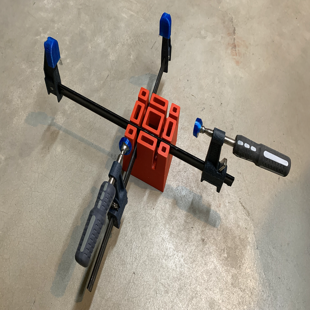 Free STL file Parallel / Bar Clamp Stand・3D printing template to ...