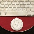 Download 3D printing files Fortnite - Vbuck Keychain! ・ Cults