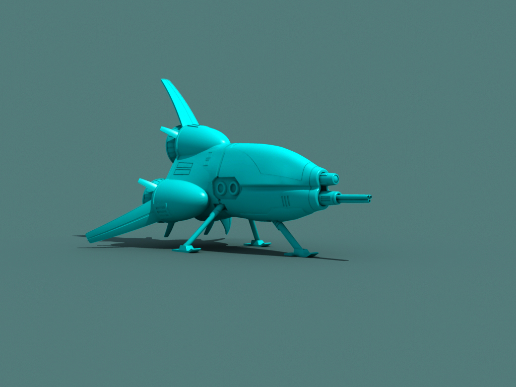 Archivo 3D Gnerl Zentraedi pod Fighter・Objeto imprimible en 3D para ...