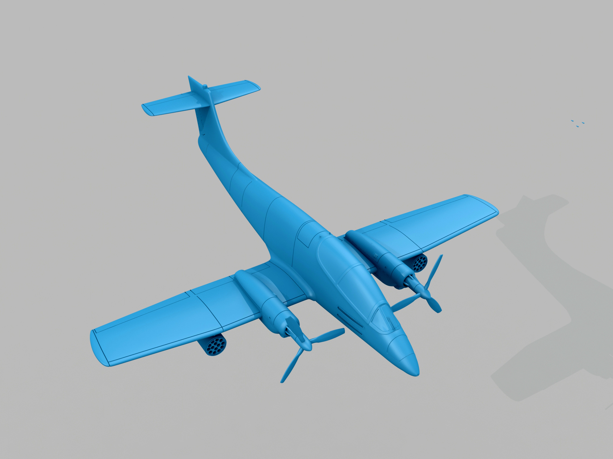 3D file Pucara FMA ia-58・3D print design to download・Cults