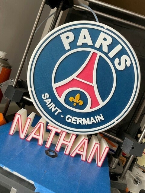 STL file PSG luminous logo 🏈・3D printer model to download・Cults