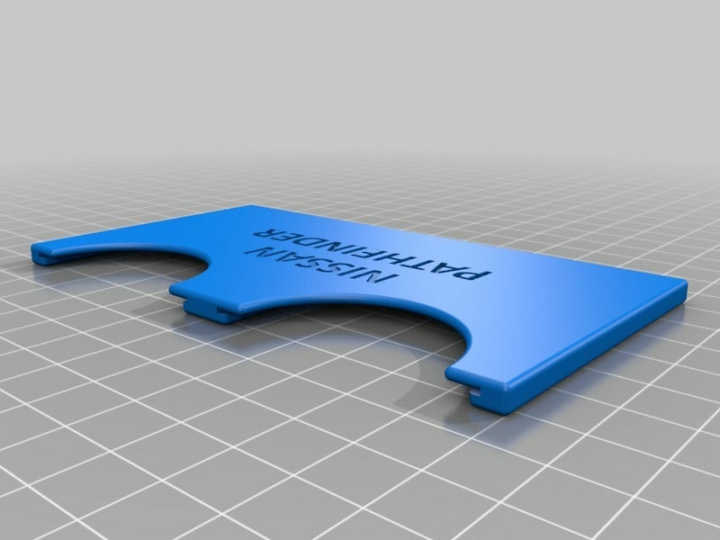 Archivo STL gratis porta adhesivos del seguro y ct nissan pathfinder 👽・Plan de impresión en 3D ...