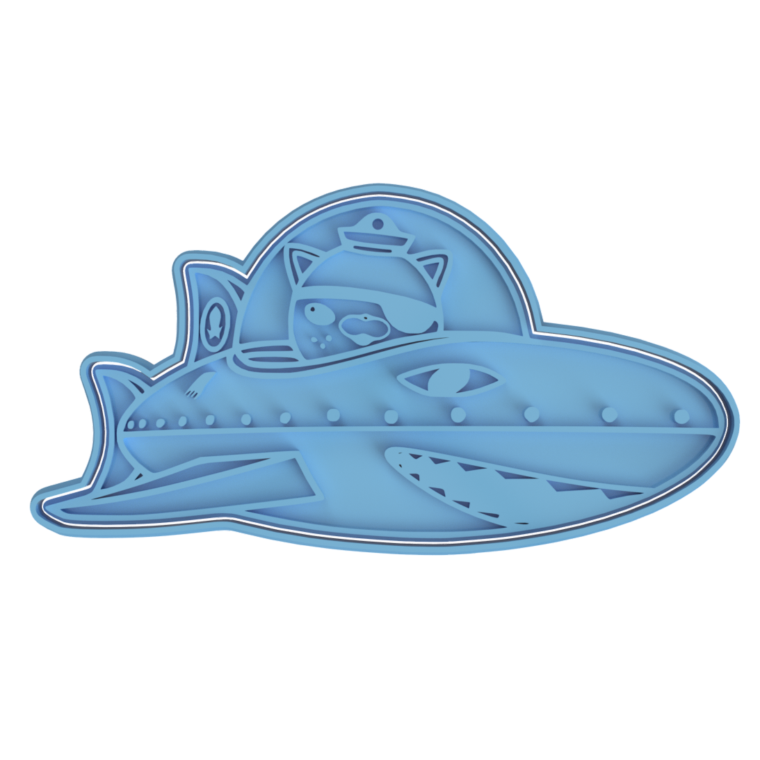 STL file Octonauts Cookie Cutter Set 🍪・3D printing idea to download・Cults