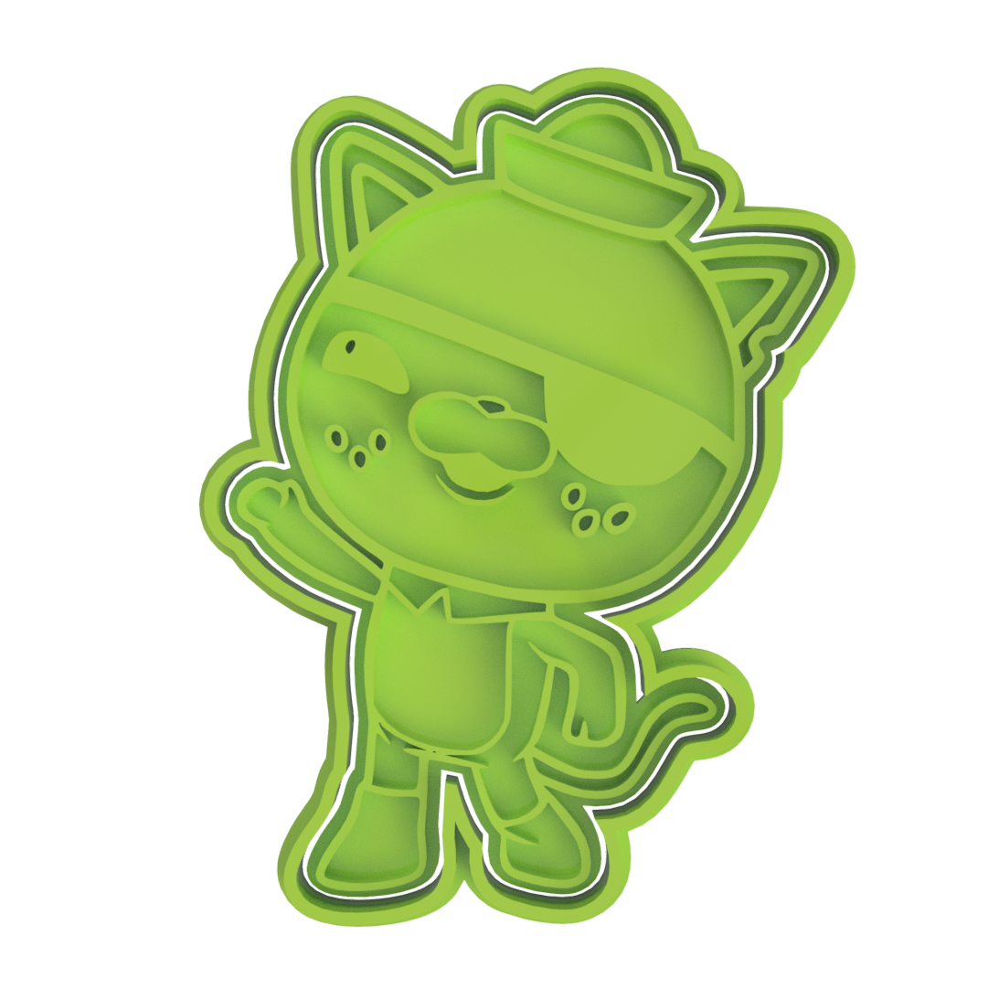 STL file Octonauts Cookie Cutter Set 🍪・3D printing idea to download・Cults
