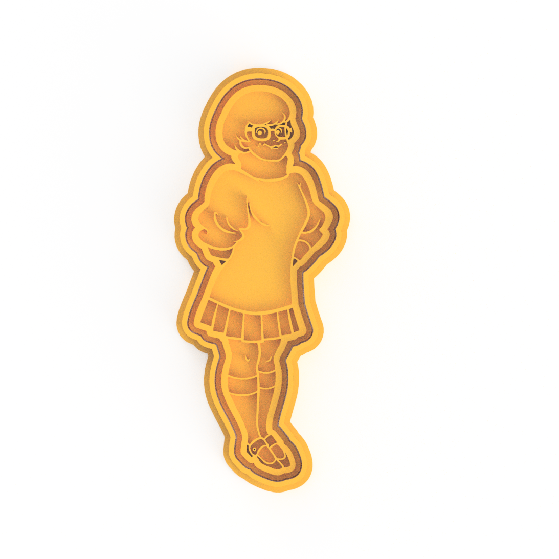 STL file Velma from Scooby Doo・Template to download and 3D print・Cults