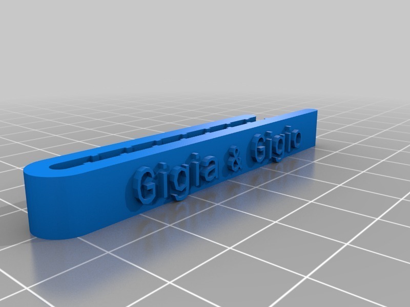 Archivo 3D gratuito Clip g&g・Design para impresora 3D para descargar・Cults