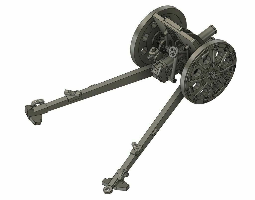 Free 3D file Japanese Artillery Pack 🧨・Template to download and 3D ...