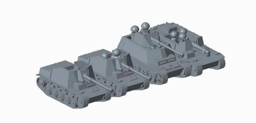 Free 3D file Panzer II pack (revised)・3D print design to download・Cults