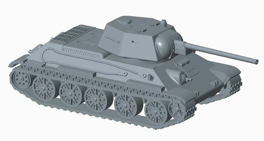 Free 3D file T-34/76 Tank Pack (Revised) 🪖・3D printer design to ...