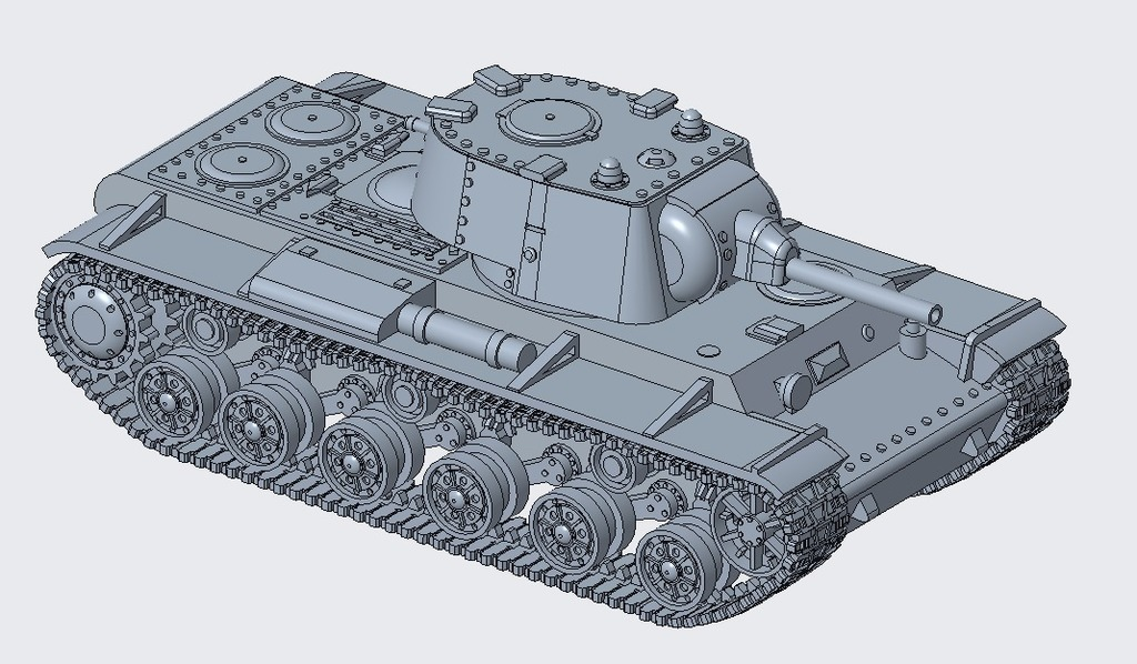 Free 3D file KV Tank Expansion (Redone) 🪖・3D printable object to ...