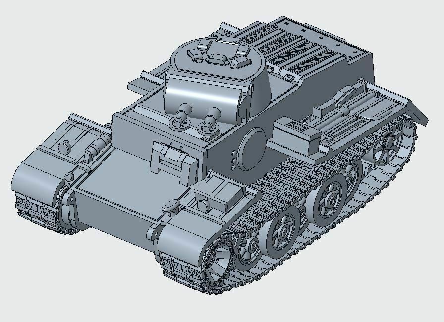 Free 3D file Panzer I Pack 🦬・3D printing template to download・Cults