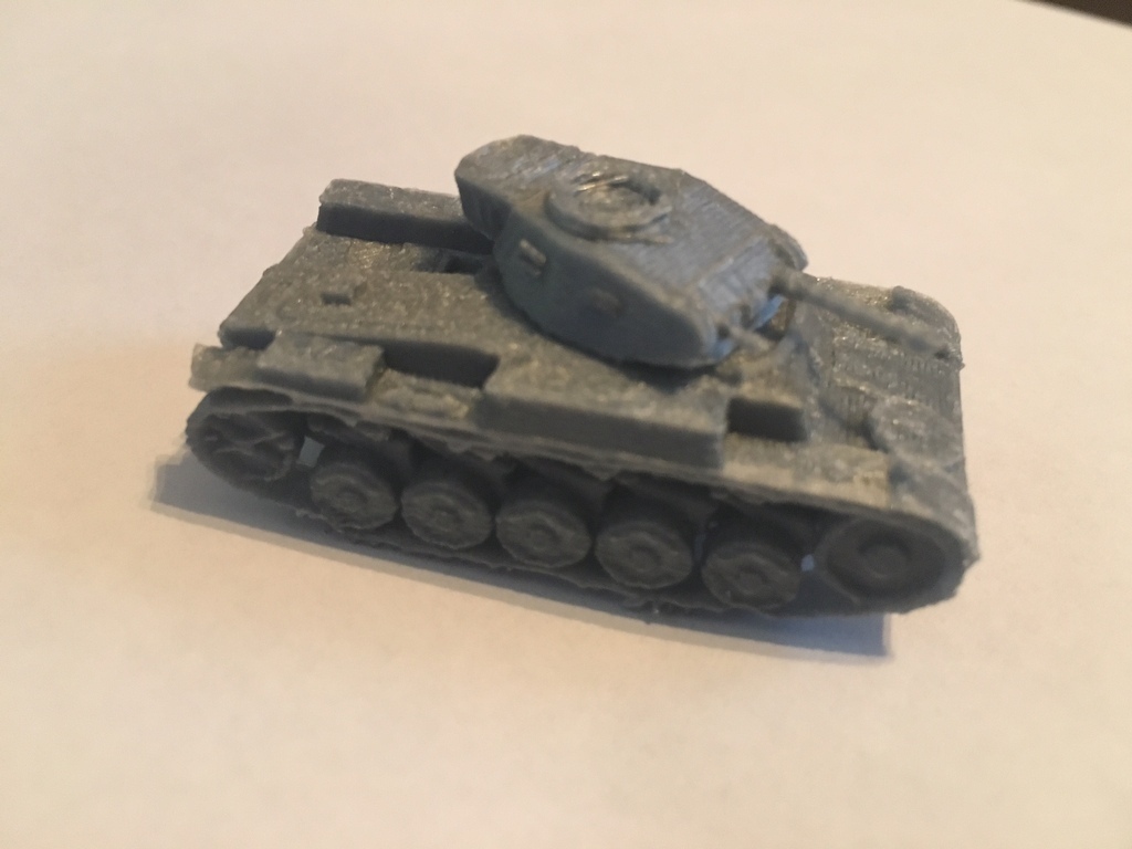 Free 3D file Panzer II pack (revised)・3D print design to download・Cults