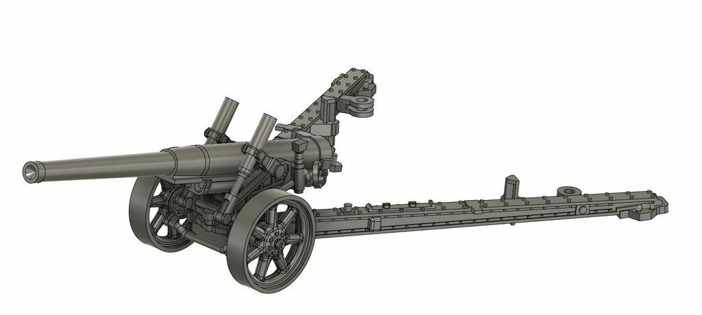 Free 3D file Japanese Artillery Pack 🧨・Template to download and 3D ...
