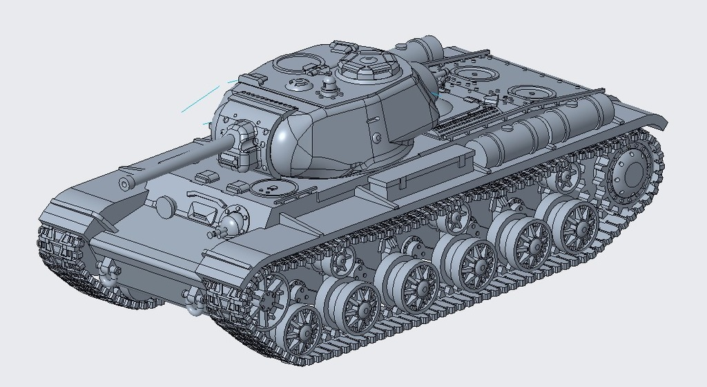 Free 3D file KV Tank Expansion (Redone) 🪖・3D printable object to ...