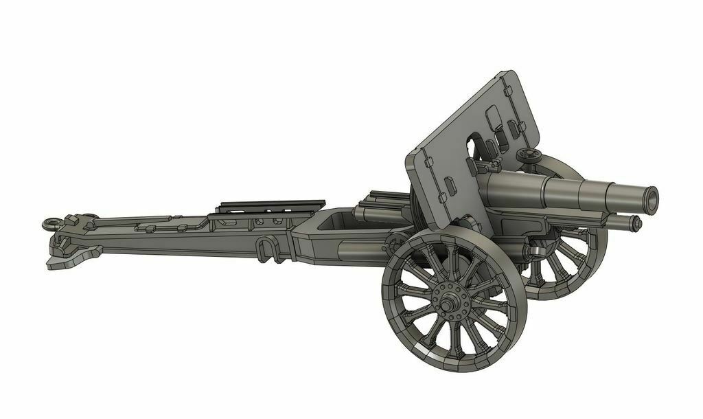 Free 3D file Japanese Artillery Pack 🧨・Template to download and 3D ...