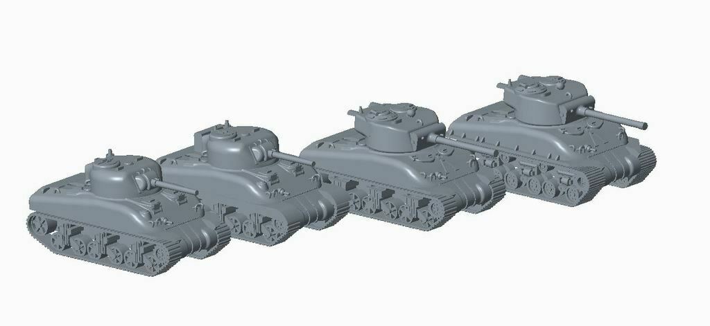 Free 3D file Sherman Pack 🪖・3D printing model to download・Cults