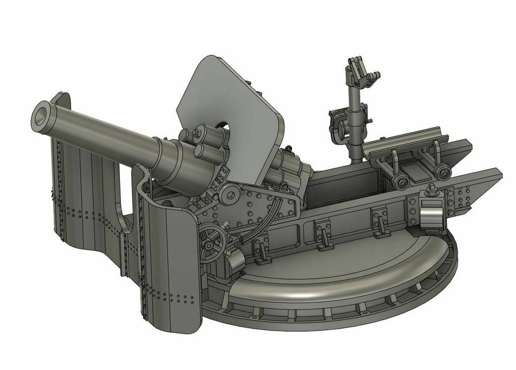 Free 3D file Japanese Artillery Pack 🧨・Template to download and 3D ...