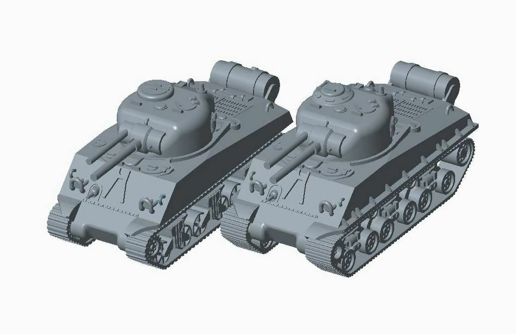 Free 3D file Sherman Pack 🪖・3D printing model to download・Cults