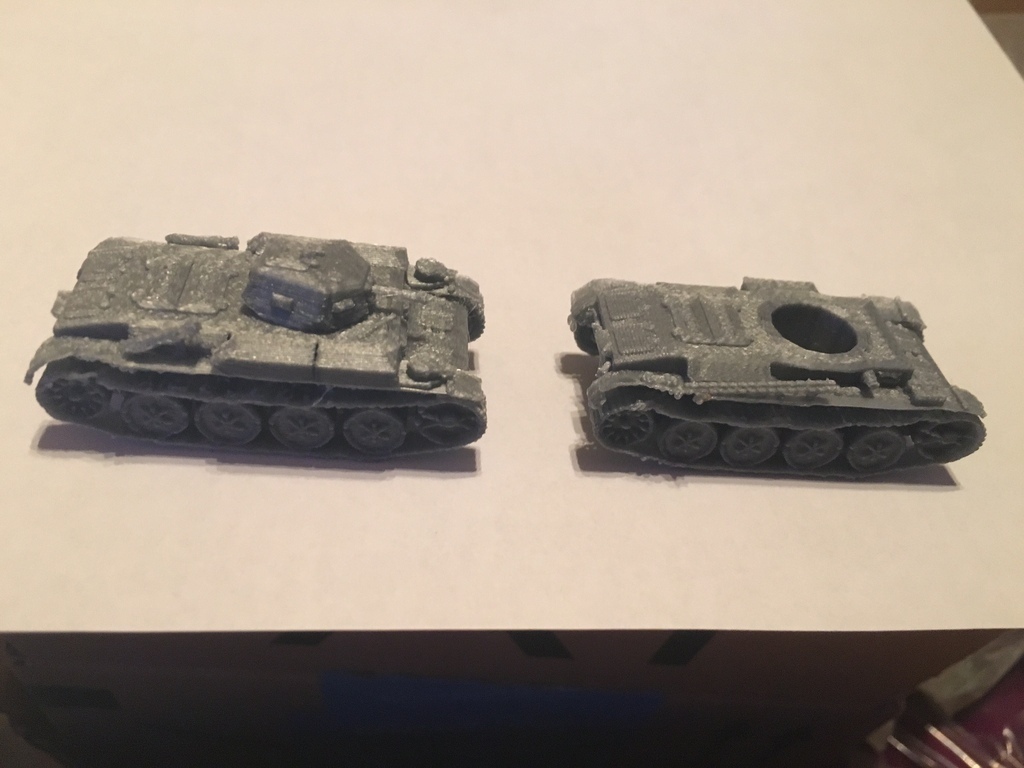 Free 3D file Panzer II pack (revised)・3D print design to download・Cults